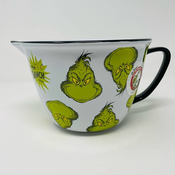 Dr. Seuss | Kitchen | The Grinch Batter Bowl 65th Anniversary Dr Suess ...
